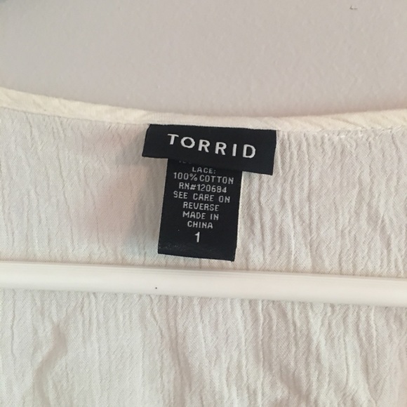 torrid | Swim | Torrid Cream Beach Cover Up | Poshmark
